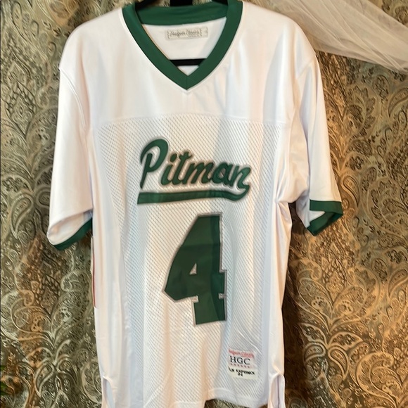 Headgear Classics | Shirts | Pitman White And Green Mens Jersey | Poshmark